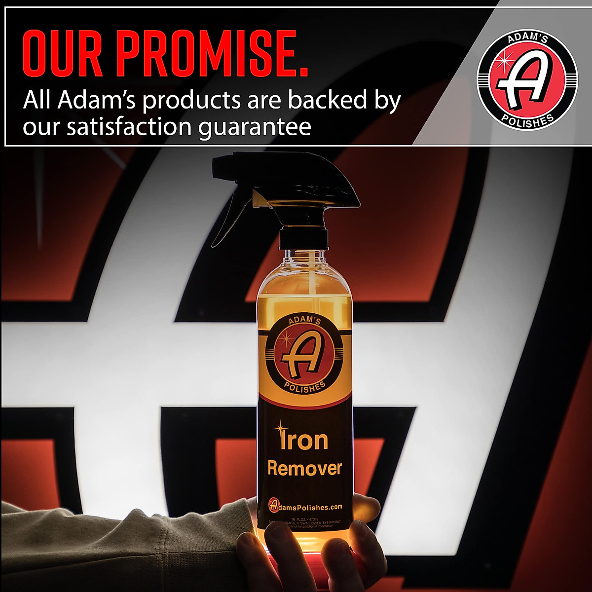 Adam's Polishes Iron Remover 5 Gallon - Iron Out Fallout Rust Remover Spray for Car Detailing | Remove Iron Particles in Car Paint, Motorcycle, RV & Boat | Use Before Clay Bar, Car Wax or Car Wash