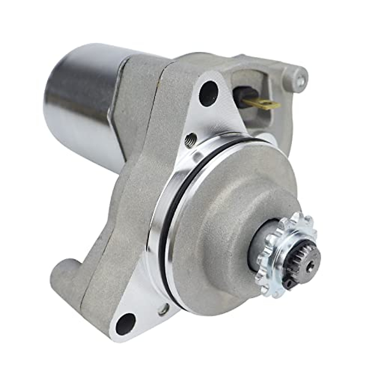 Shamofeng 3 Bolt Starter Motor for 50cc 70 cc 90cc 100 cc 110cc 125 cc Dirt Bikes Go Karts ATVs Pit Bike Dune Buggy Sandrail Quad 4 Wheelers SSR Roketa Taotao Coolster Jonway SunL