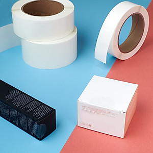 Faithful Supply 2 inch, 600/roll Clear Circle Seal Stickers Great as Envelope Seal Stickers, Clear Stickers, Circle Tape, Clear Circle Labels and Envelope Seals.