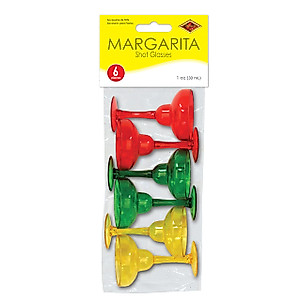 Beistle Margarita Shot Glasses