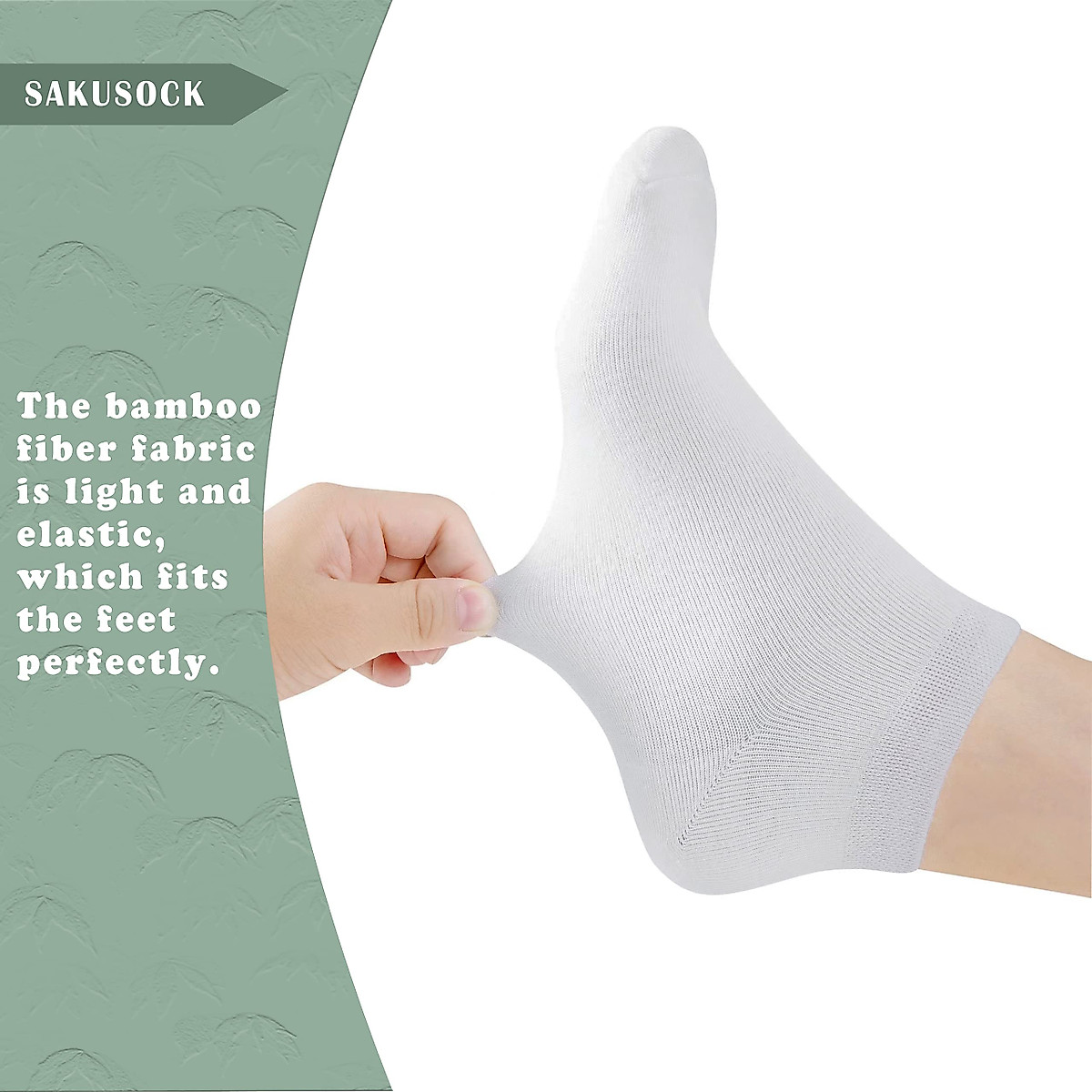 Women's Thin Ankle Low Cut Socks Rayon Bamboo Lightweight Flat Seam Athletic Sock, 6 Pack Ladies Running Sock (White, US Size 8-11)
