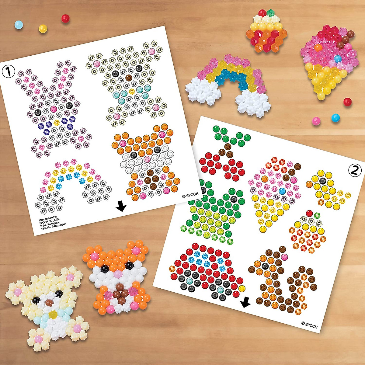 Aquabeads Beginners Carry Case, Complete Arts & Crafts Bead Kit for Children - Over 900 Beads