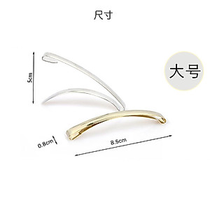 Goody Domed Tight Barrettes 3"