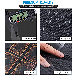 1080 Pockets Baseball Card Sleeves, JIQEZNL Premium 9 Pocket Card Sleeves Binder Sheets for 3 Ring Binder, Double Side Trading Card Protector Pages for Pokemon, Yugioh, Sport, Football Card Collector