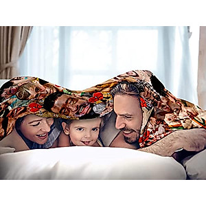 Bad Cute BunnyThrow Blanket Microfiber Plush Bed Throw Extra Soft Spare Blanket for Four Seasons Bed Sofa Sofa 3D Printed Design 50"x40"