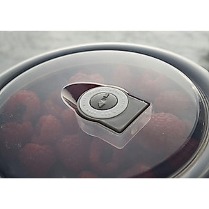 Mason Cash Innovative Kitchen All Purpose Bowl With Lid, off-white, 16 x 16 x 9 cm