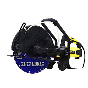 Stark 3200W Electric 16" Concrete Cutter Saw Circular Wet/Dry Guide Roller w/Water Line Attachment (Blade not Included) Cut Off Saw, Demo Saw, Disc Cutter, Power Cutter