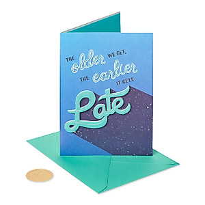 Papyrus Funny Birthday Card (Goodnight)