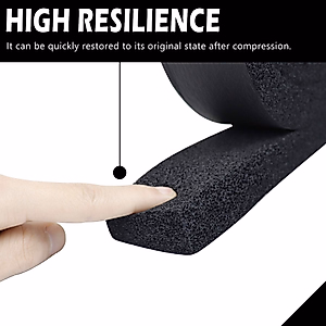 BJADE'S Air Conditioner Weatherseal Tape,Window AC Foam Seal Insulating Strip,2 X 1 Inch 6.5ft Air Conditioner Insulation Foam Strip.