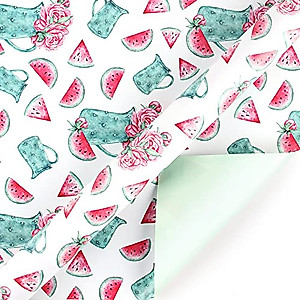 Syneyper Cute Cartoon Print Pink Colorful Wrapping Paper Holiday Girls Princess Birthday Gift Wrapping Paper Clear Lip Gloss Packaging Boxes (C, One Size)