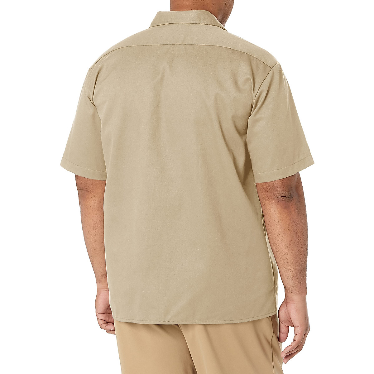 Dickies mens Short-sleeve Work Shirt, Desert Sand, X-Large Tall