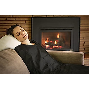 1Love Professional Sauna Blanket Zero EMF Technology, Durable Waterproof Nylon - Black, Far Infrared Therapy, 360° Complete Coverage