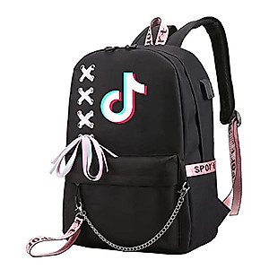 Backpack for Girls Middle Student Bookbag 15.6" School Bag Women Casual Daypack