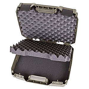 Flambeau Outdoors Zerust Infused Double Deep Pistol Case - 16.5", Olive Drab Green