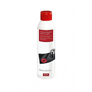 Miele Original Ceramic and Stainless Steel Cleaner, Fine-Crystal Cleaning Product for Removing Grease, Residues and Water Marks, 8.5 fl oz