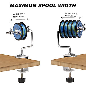 linguang Fishing Line Spooler for Spinning Reel, Fishing Line Winding Spooler,Fishing Real Line Spooler,Fishing Line Spool Winder,Fishing Line Spooling Accseeories， Line Spooler-A