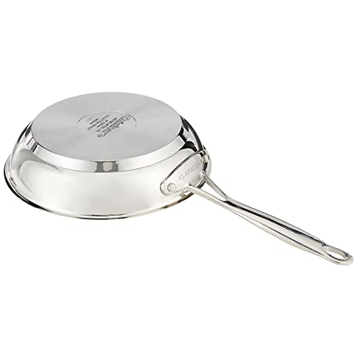 Cuisinart 722-20 8-Inch Chef's-Classic-Stainless-Cookware-Collection, 8", Open Skillet