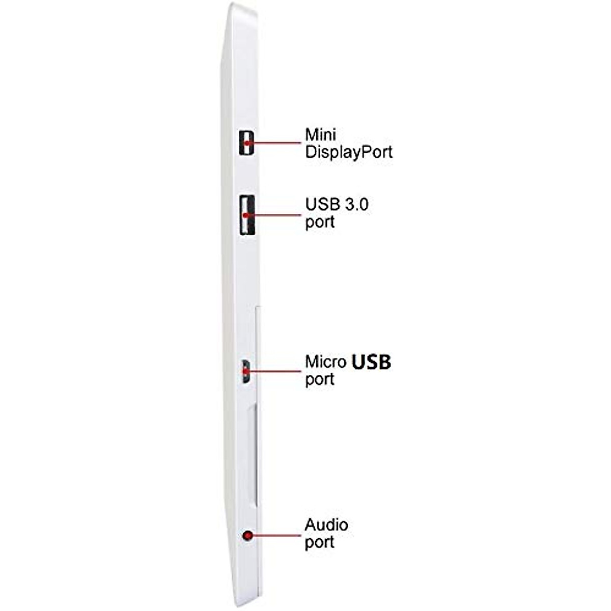Microsoft Surface 3 10.8" FHD (1920x1280) Touchscreen 2-in-1 Education and Business Laptop Tablet (Intel Quad-Core Atom x7-Z8700, 4GB RAM, 64GB SSD) Mini DP, WiFi AC, Webcam, Windows 10 Pro