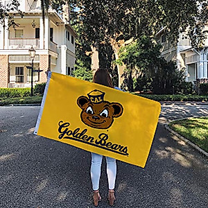 Desert Cactus University of California Berkeley Flag Golden Bears Cal UC Flags Banners 100% Polyester Indoor Outdoor 3x5 (Style 7)