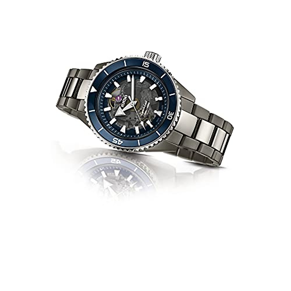 Rado Blue Watch Captain Cook High Tech Ceramic Automatic Swiss Movement, 43 mm. R32128202