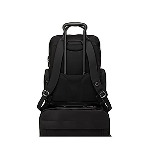 TUMI Voyageur Atlanta Backpack - Men's & Women's Travel & Work Backpack - Black - Gunmetal Hardware - 18.0" X 13.0" X 5.5"