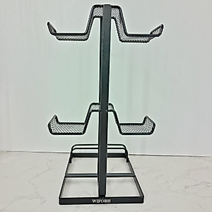 Construction elements made of metal, Namely, Supports, Headset & Controller Organizer for PS5/ PS4/ Xbox Series/One X/S/Nintendo Switch Controller & Headset Stand,Gaming Accessories Display Rack,Black