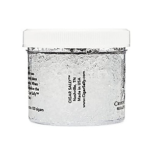 Cigar Sally Crystal Gel Humidifier for Cigar Humidors (4 oz Jar)