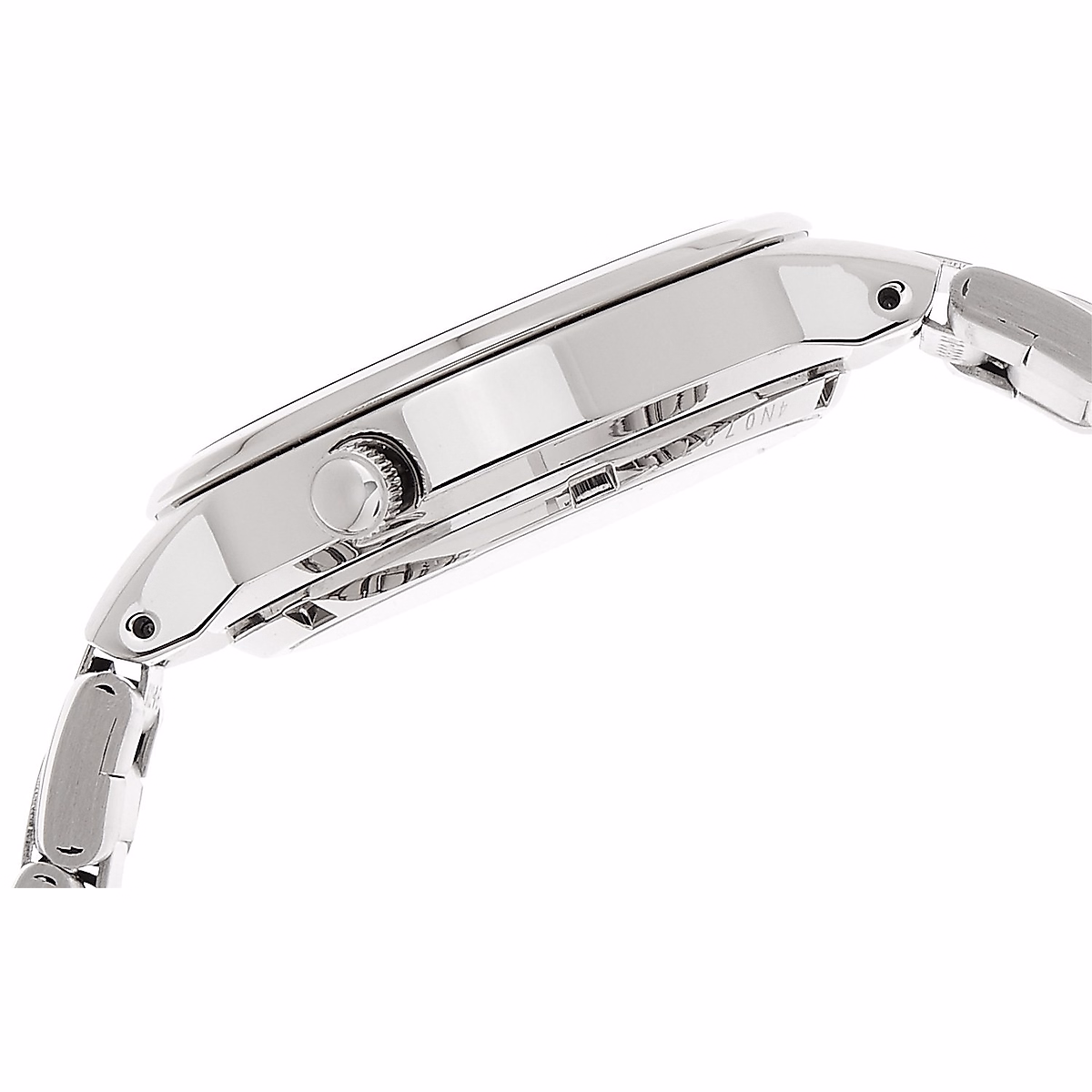 Seiko Men's SNK607 Automatic Black Dial Stainless Steel Watch