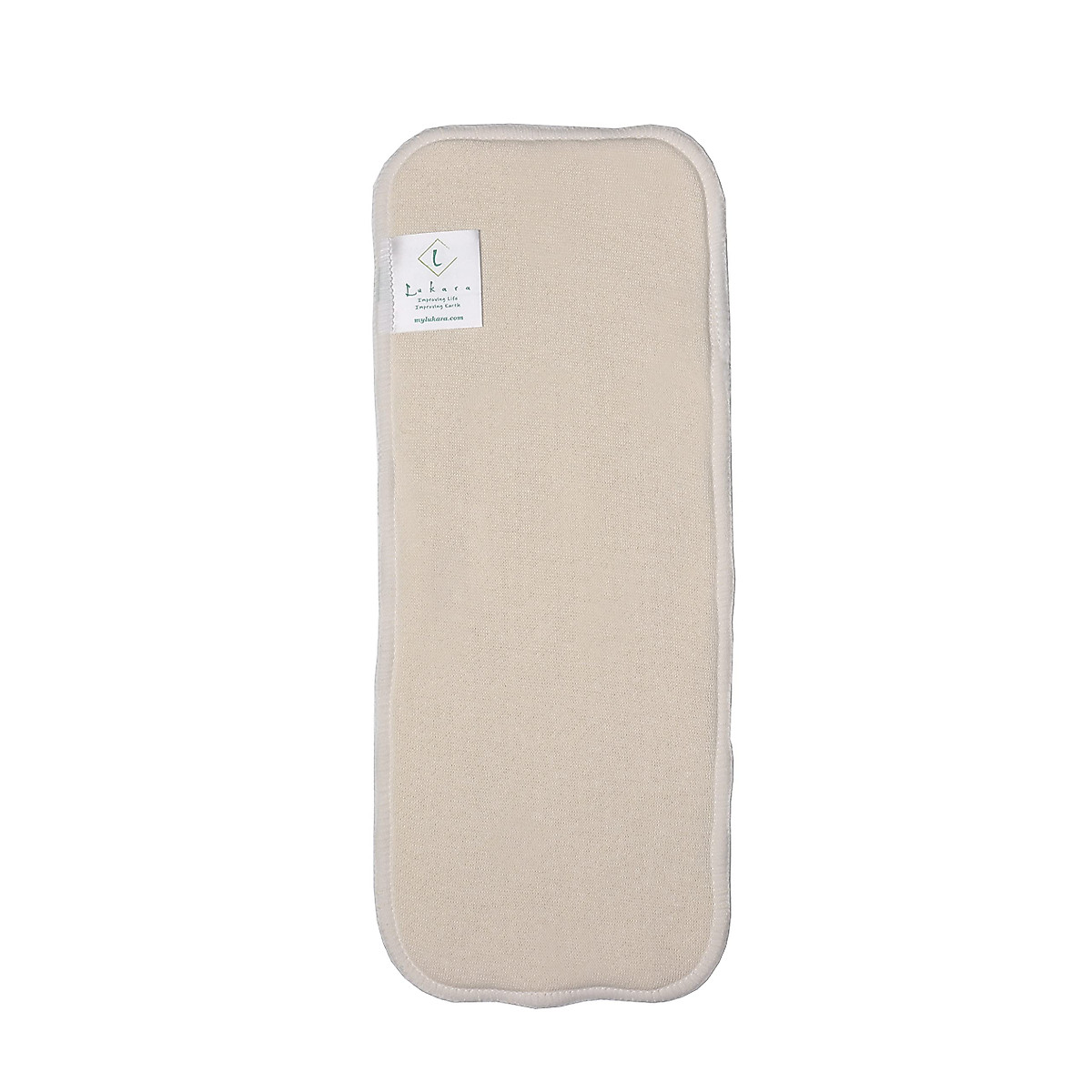 Lukara Hemp Cloth Diaper Inserts - Reusable Cloth Diaper Liners for Children, Hemp Diaper Inserts for All Needs, Fits All Diapers & Absorbent Hemp Inserts for Cloth Diapers, Reusable Diapers (5 Pack)