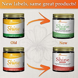 OraWellness Shine Remineralizing Natural Teeth Whitening Powder in Mint + Healthy Mouth Blend Organic Toothpaste & Mouthwash Alternative Tooth Oil