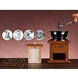 CHUNYU Retro Hand Coffee Bean Grinder Coffee Machine Mill