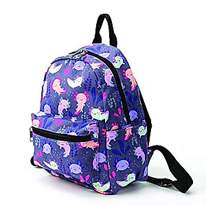 Sleepyville Critters - Axolotl Mini Backpack