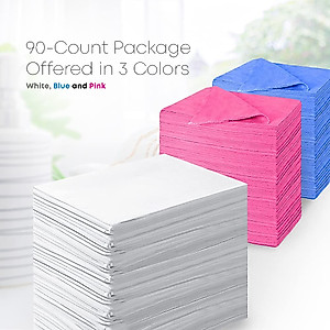 SOTAR Disposable Massage Table-Bed Sheets - 90 Count 31.5" x 71" Waterproof Bed Covers - Non-Woven Sanitary Flat Sheets Use at Home Salon & Spa Beds Medical Exam Tables Tattoo Parlors & More