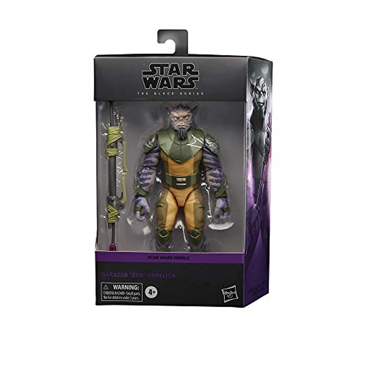 STAR WARS The Black Series Garazeb “Zeb” Orrelios Toy 6-Inch-Scale Rebels Collectible Deluxe Action Figure, Kids Ages 4 and Up
