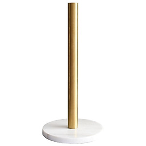 PuTwo Paper Towel Holder Countertop Stand-up Toilet Paper Roll Holder Kitchen Roll Holder Kitchen Towel Holder Vertical Paper Towel Stand, Toilet Paper Holder Stand Tower Holders for Bathrooms Kitchen