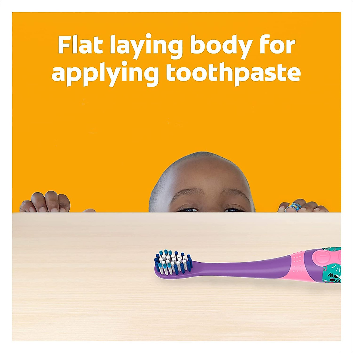 Colgate Barbie Kids Battery Powered Toothbrush, Assorted Colors