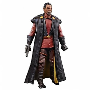 STAR WARS The Black Series Magistrate Greef Karga Toy 6-Inch-Scale The Mandalorian Collectible Action Figure Toys for Kids Ages 4 and Up