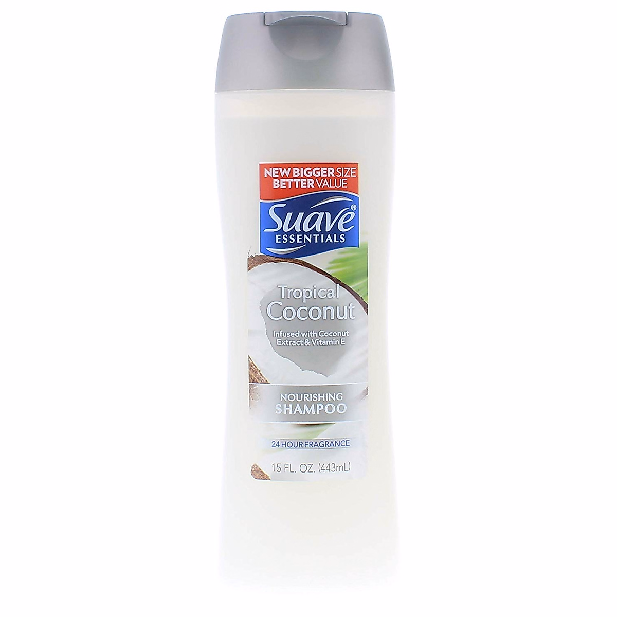 Suave Essentials Tropical Coconut Shampoo and Conditioner 15 Fl. Oz.