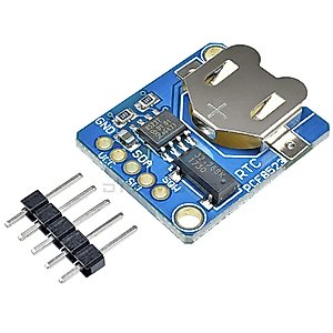 HiLetgo PCF8523 Real Time Clock RTC Breakout Module PCF8523 Real Time Clock Assembled Breakout Board 3.3V 5V Time Clock for Arduino
