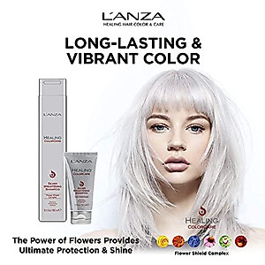 L'ANZA Healing ColorCare Silver Brightening Conditioner, for Silver, Gray, White, Blonde & Highlighted Hair, Boosts Shine and Brightness While Healing, Controls Unwanted Warm Tones