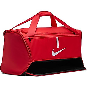 NIKE Unisex's Academy Team-Sp21 Sports Bag, University Red/Black/White, One Size