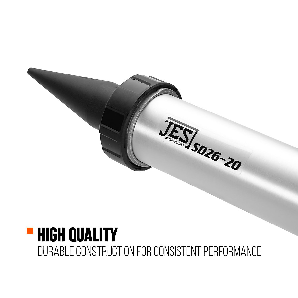 JES Innovations Cone Nozzle for Sausage and Bulk Caulk Guns, 25-Pack