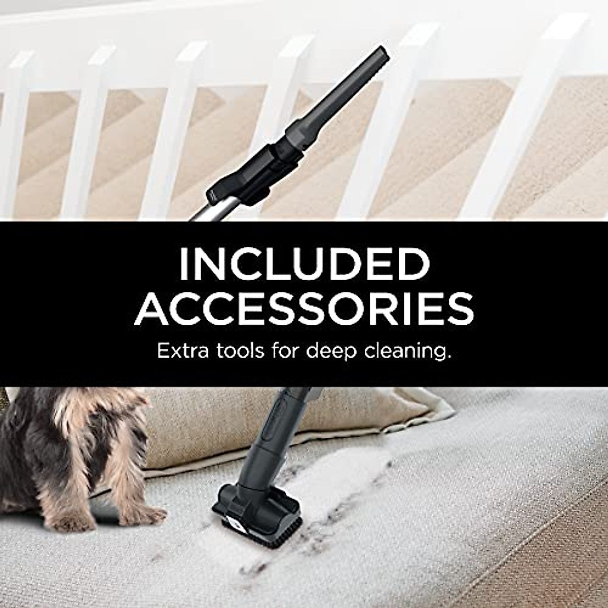 Shark HS152AMZ UltraLight Pet Plus Corded Stick Vacuum, with Swivel Steering, LED Headlights, Removable Dust Cup, Precision Hand Vacuum, and 2 Pet Tools, for all Floors, Lavender