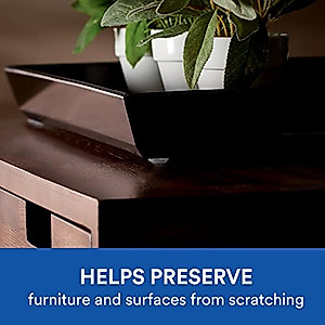 Scotch Clear Adhesive Bumper Pads 20 PCS, Self-Stick Rubber Pads 1/2" round, Cabinet Door Rubber Bumpers, Designed to Protect Cabinets and Drawers, Sound Dampening, Transparent (SP950-NA)