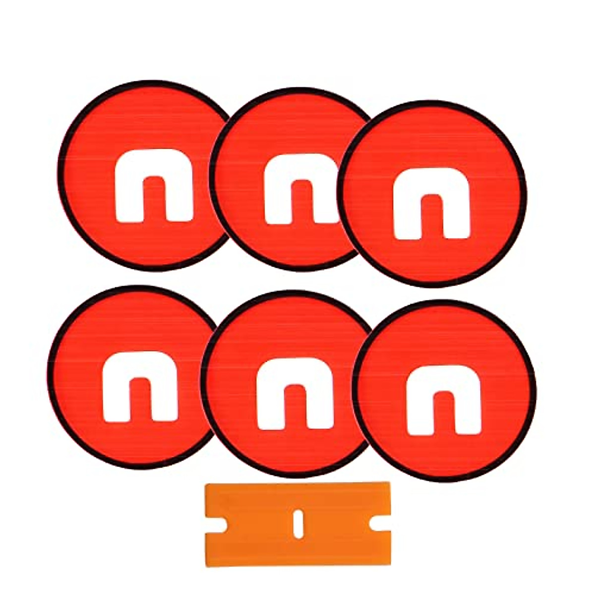 [6 Pack] Eaglewireless Ring Tape,Glue Tape Adhesive for attaching The Back Glass Compatible with Samsung Galaxy Watch Active 2 44mm,Galaxy Watch Active2 40mm,Galaxy Watch3 45mm,Galaxy Watch 3 41mm