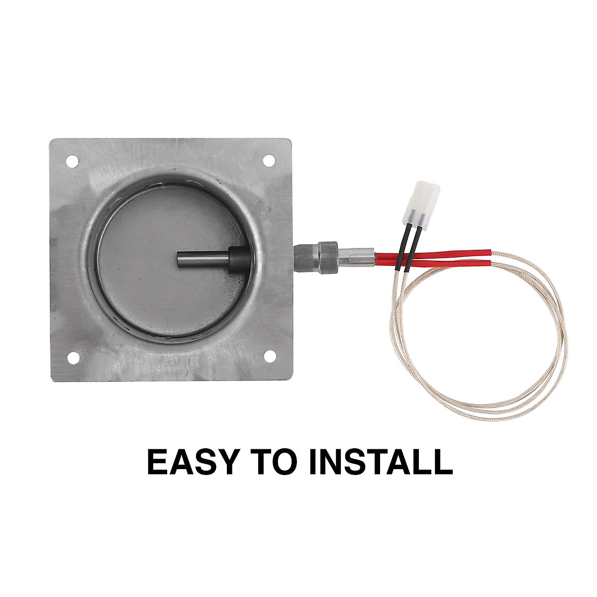 GRILLME 2 Sets Grill Hot Rod Ignitor Kit with 2 Pieces Fuses Replacement Parts for Traeger Wood Pellet Grills