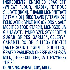 Kraft Tangy Italian Spaghetti Spice Mix & Parm - 8 Ounce (Pack of 3)