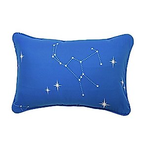 Waverly Space Adventure Modern Graphic Rectangular Decorative Throw Pillow, 12" x 18", Multicolor
