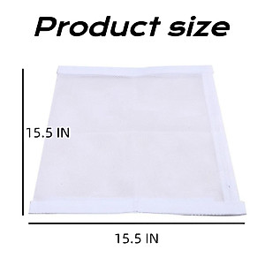 Generic Reusable Mesh Laundry Shoe Washing Machine Bag 2 Pack White Elastic Zipper Closure For Shoes Clothing Laundry Room Easy To Install