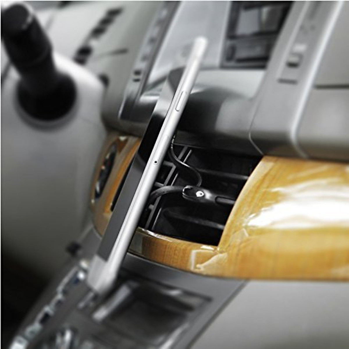 Cell Phone Grip, Universal Handheld Finger Strap Loop Holder for iPhone Samsung Smartphone Kindle Tablet Car Vent Holder by FourPlusOne